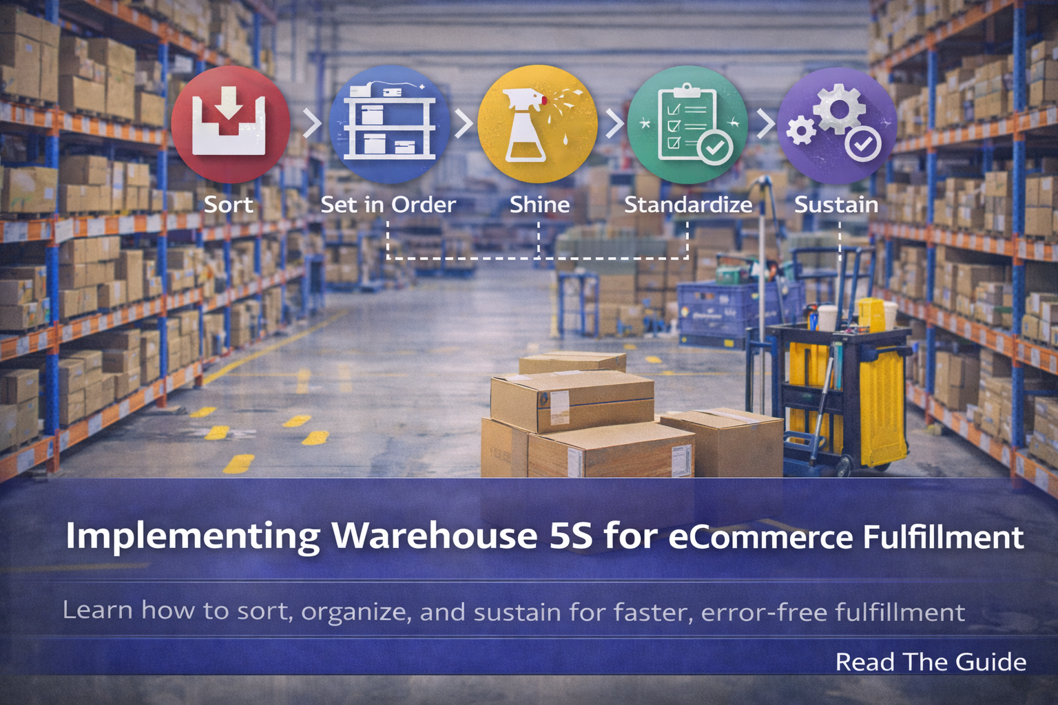 Warehouse 5S for Ecommerce Fulfillment: Organize to Move Faster and ...